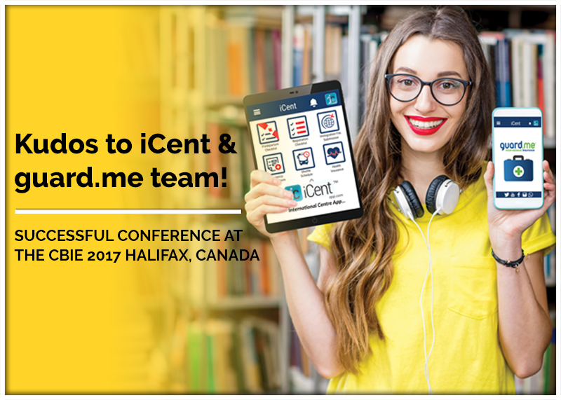 Kudos to iCent app and guard.me team; successful conference at the CBIE ...